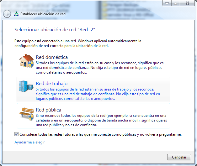 Configuración adecuada para acceder a recursos compartidos en red ...
